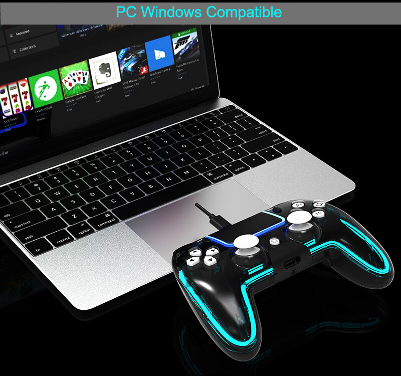 Buy Wholesale China Rgb Lighting Wireless Gaming Controller With Hall ...