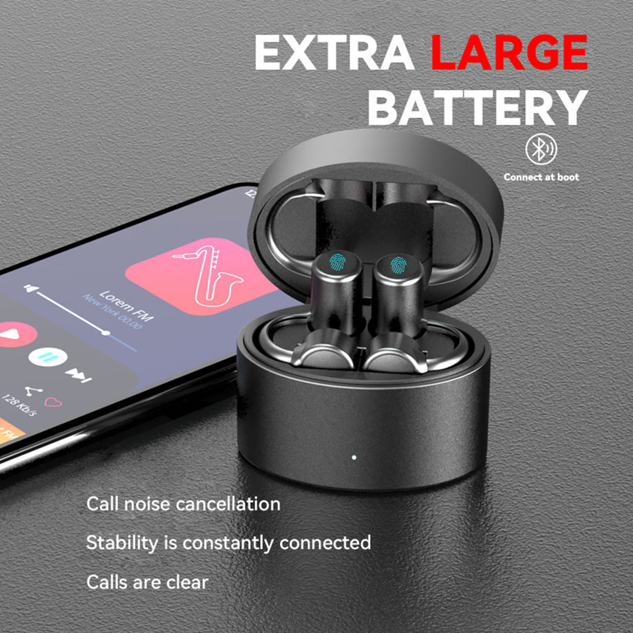 Buy Wholesale China High Quality Tws Bluetooth Earphone Wireless Earphones Bluetooth Bt Earphone ...