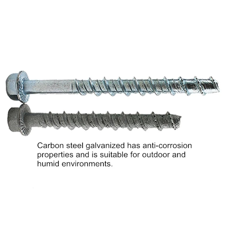 Professional Manufacturer Painting Flange Head Masonry Hex Self Concrete Tapping Screws ...