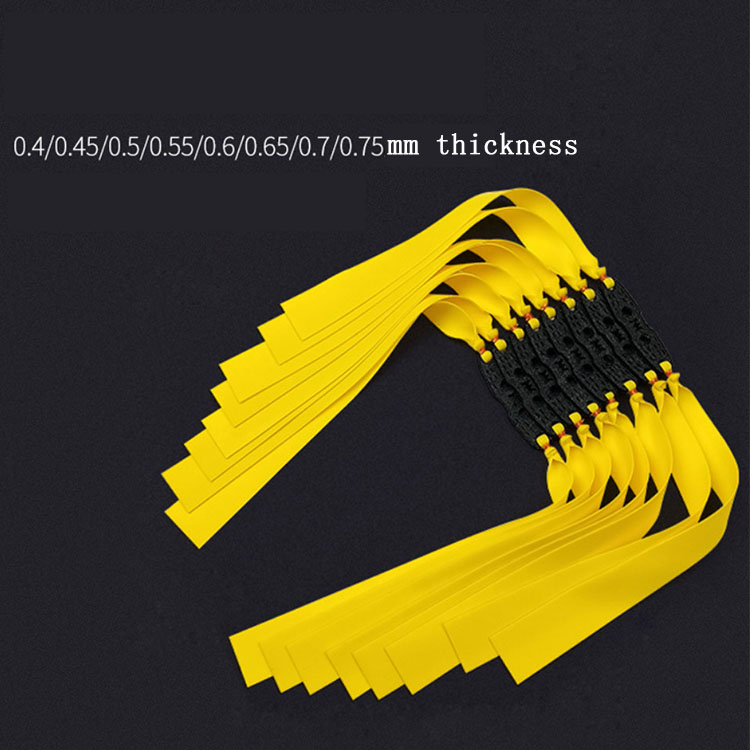 Rubber Bands Flat Elastic For Slingshots - Tapered Latex Hunting Bands ...