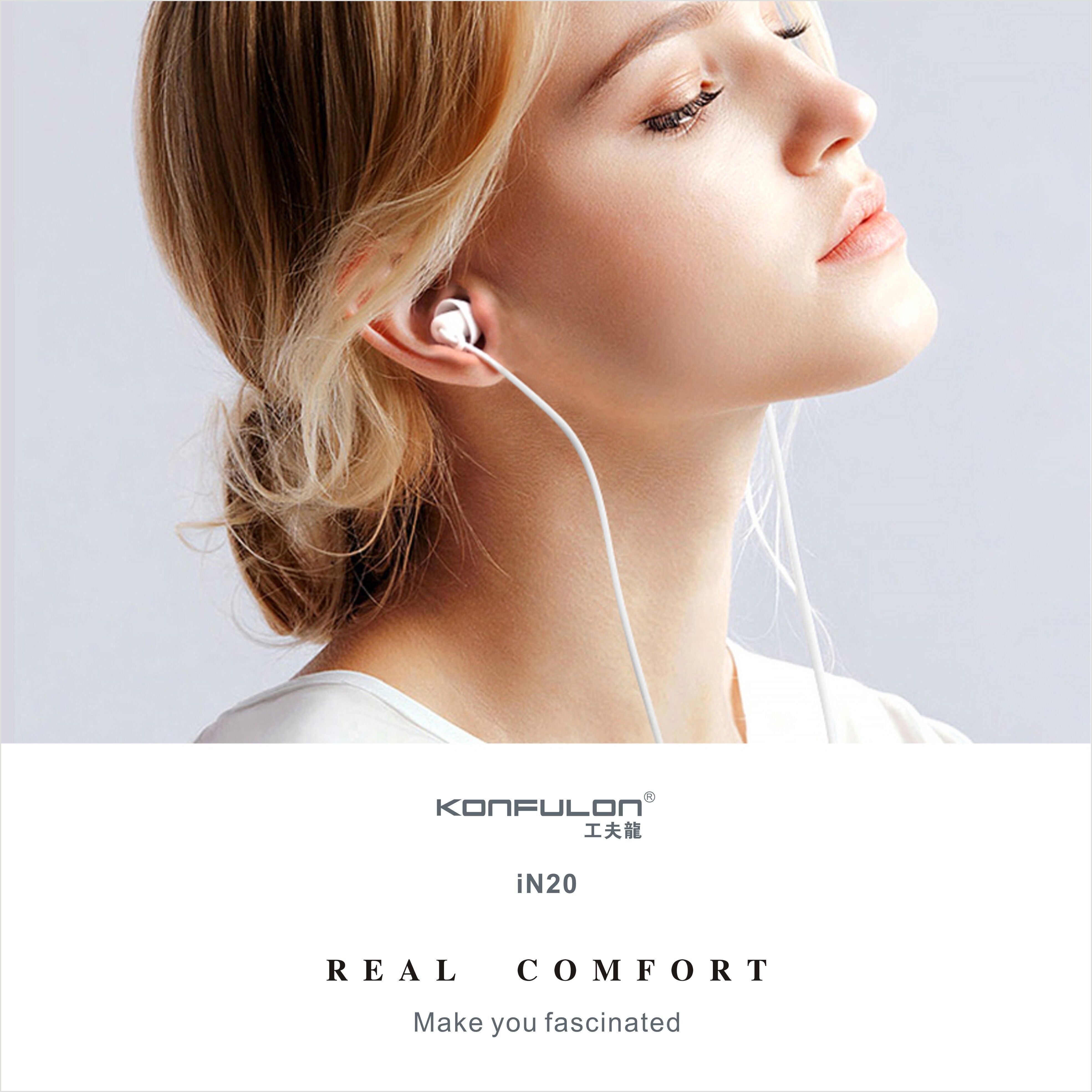 Buy Wholesale China Konfulon In-ear Graphene Speaker Headset Wired ...