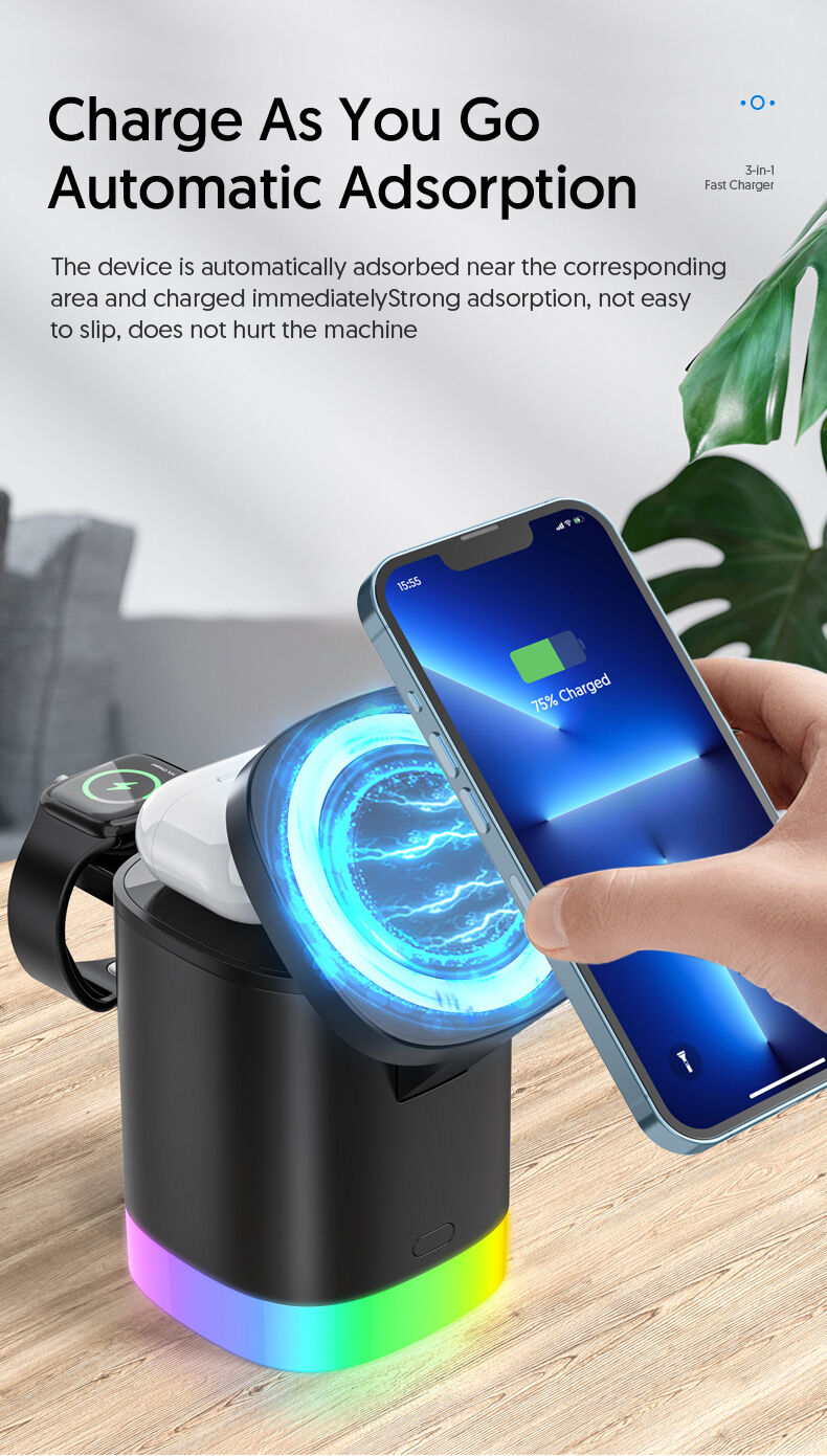 Buy Wholesale China New! Multifunctional Sleek Promotional 15w 3-in-1 ...