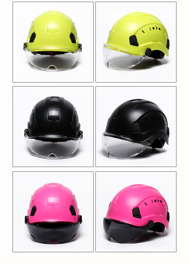 Ant5 Ppe Safety Helmet With Goggle Standard Industrial Ppe Construction ...