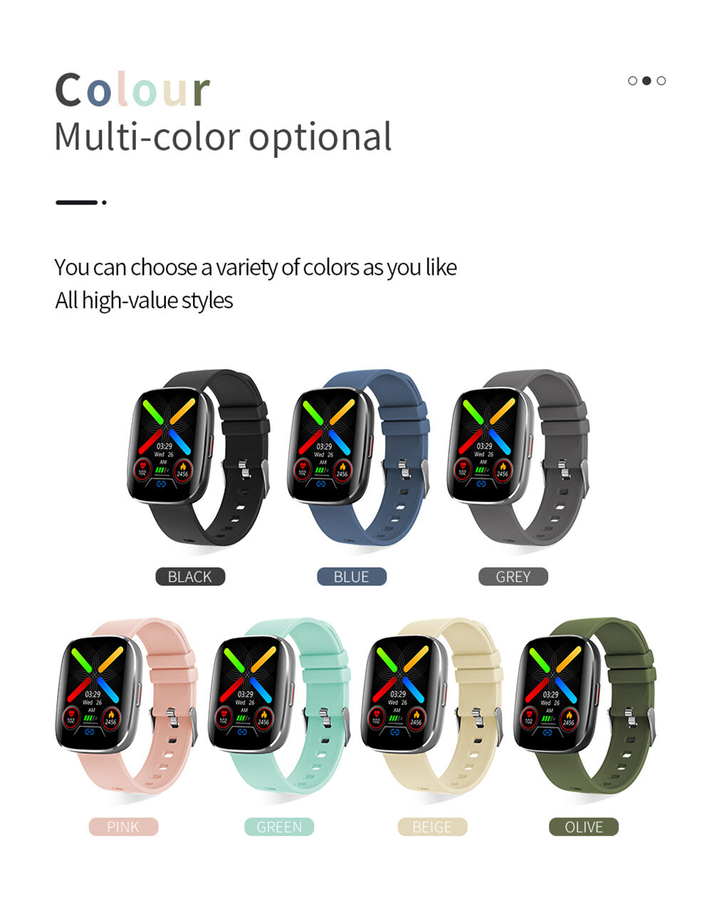 Buy Wholesale China Bt Calls Smartwatch F5 For Men Women Smart Watch ...