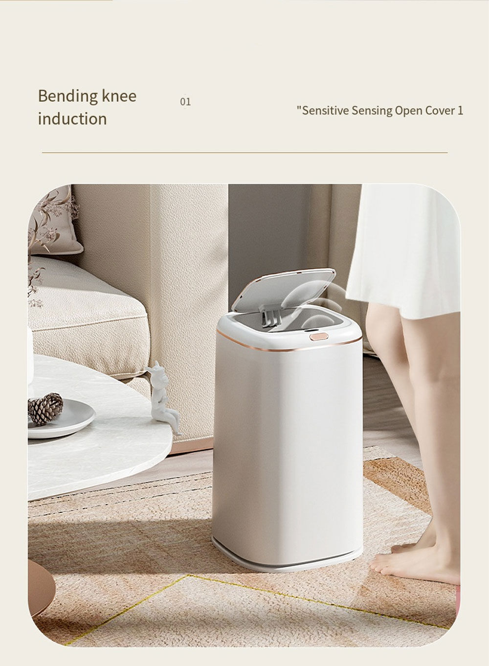 Wholesale Large Smart Trash Can 35l 40l 60l Sensor Operation Lid Big ... Wholesale Large Smart Trash Can 35l 40l 60l Sensor Operation Lid Big ...