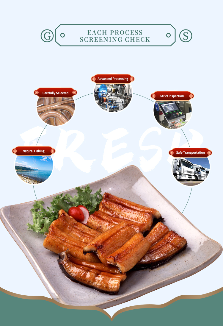 Buy Wholesale China Wholesale High Quality Sushi Frozen Conger Unagi ...