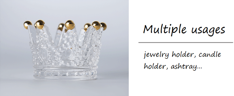 Buy Wholesale China Home Decoration Elegant Crown Hand Blown Glass ...