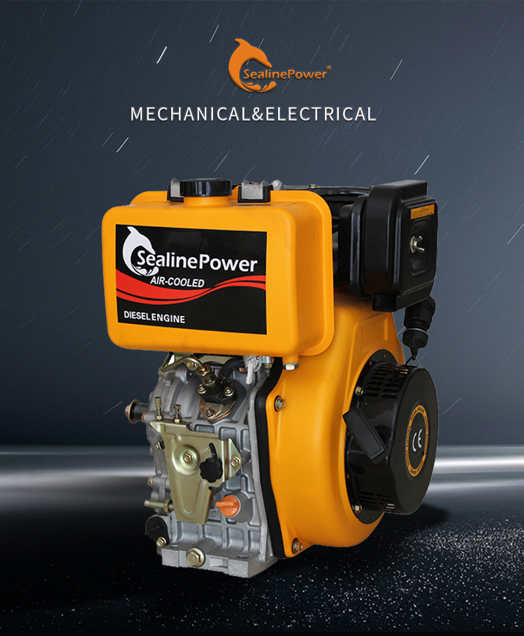 Se190f Factory Direct Sales 15 Hp Diesel Engine China Air Cooled 5.5l ...