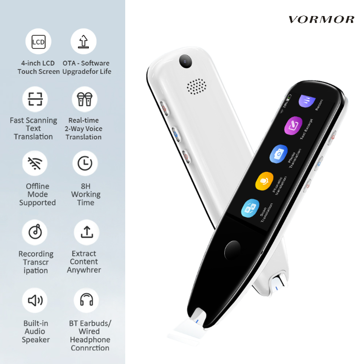 Vormor X5pro Portable Language Learning Device Translation Device ...