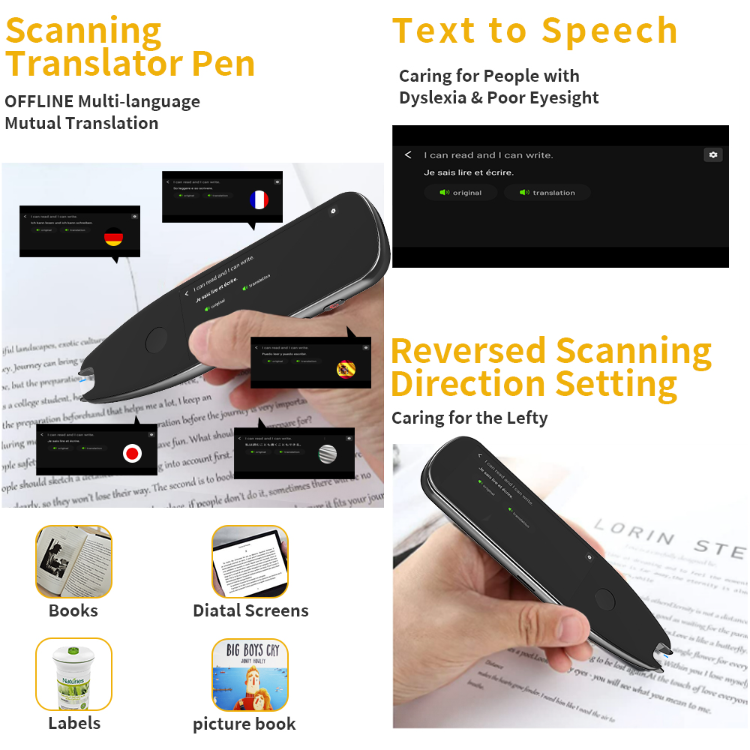 Vormor X5pro Portable Language Learning Device Translation Device ...