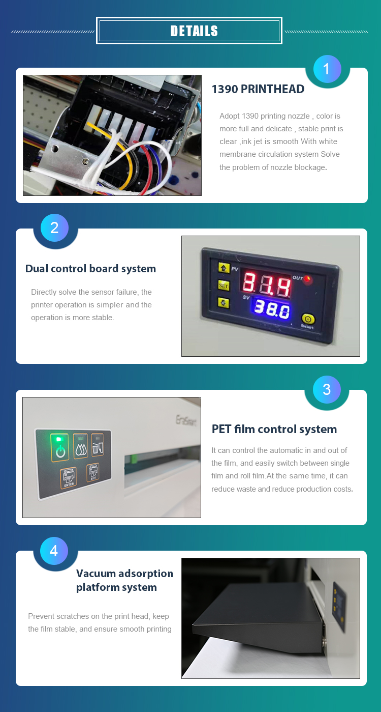 Buy Wholesale China Digital A3 Inkjet T-shirt Printing Machine Heat Transfer Pet Film Dtf ...