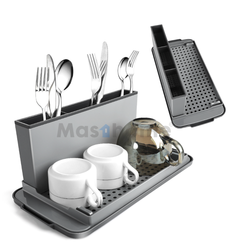 Masthome Newly Kitchen Plastic Folding Tidy Unique Sink Organizer Brush ...