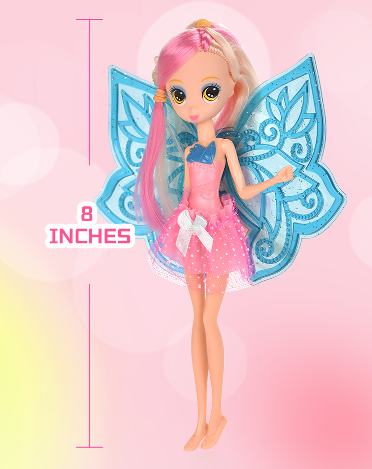 Wholesale Cheap Toy 8 Inch Mini Princess Flying Colorful Small Dolls ...