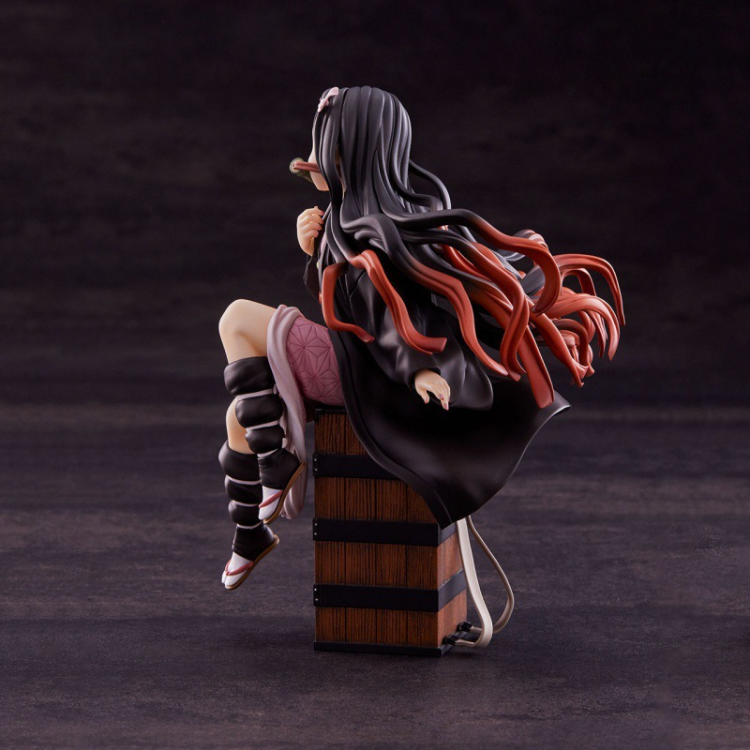 Demon Slayer Figure Nezuko Pvc Model Girl Doll Japanese Cartoon Movies ...
