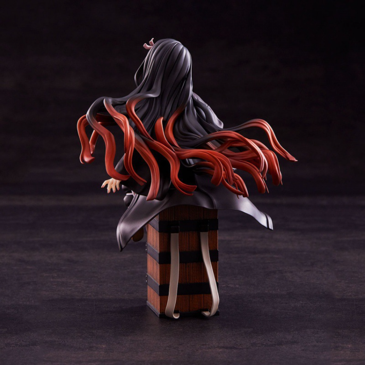 Demon Slayer Figure Nezuko Pvc Model Girl Doll Japanese Cartoon Movies ...