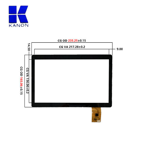 Buy Wholesale China 10.1 Inch Tft Color Ips Full View Lcd Display With ...
