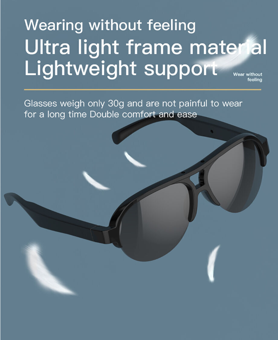 F08 Smart Glasses Wireless Blue Tooth 5.0 Sunglasses Outdoor Smart ...