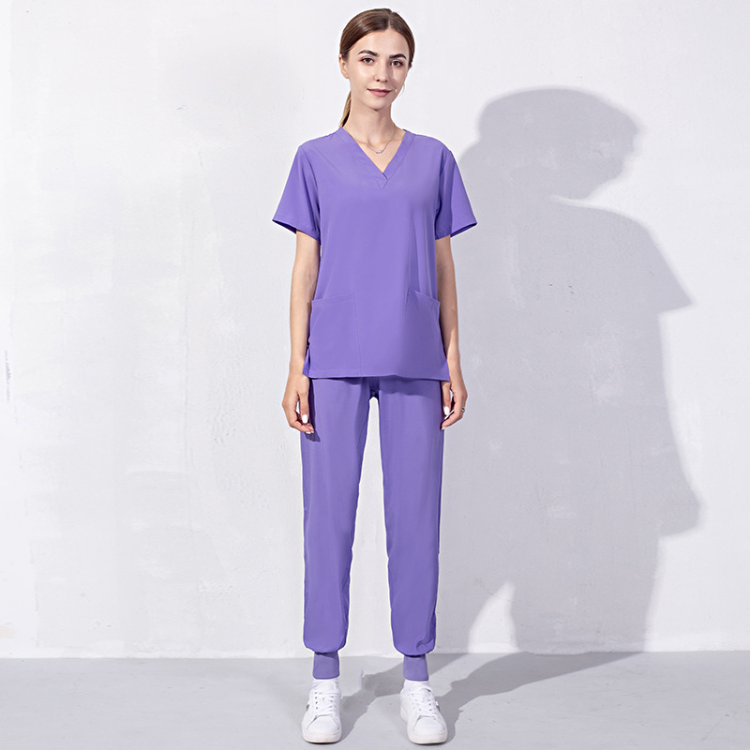 Buy Wholesale China Polyester Cotton Spandex Hospital Uniform Long ...