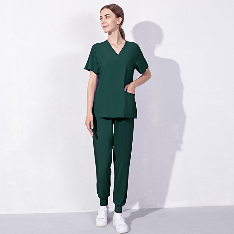 Buy Wholesale China Polyester Cotton Spandex Hospital Uniform Long ...
