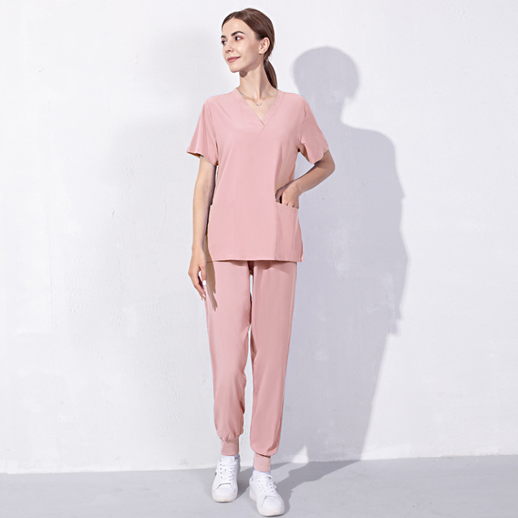 Buy Wholesale China Polyester Cotton Spandex Hospital Uniform Long ...