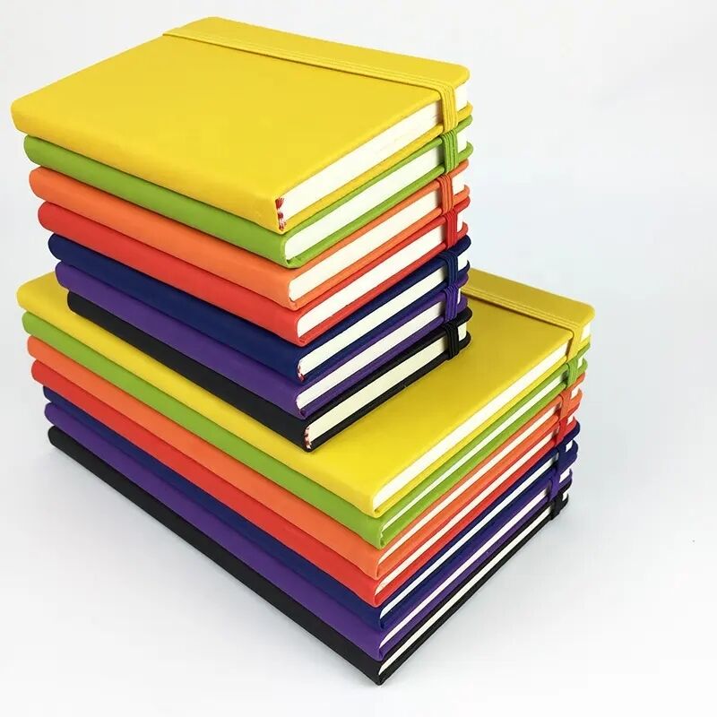 Wholesale Customizable Logo Leather Cover Stationery Notebook Writing ...