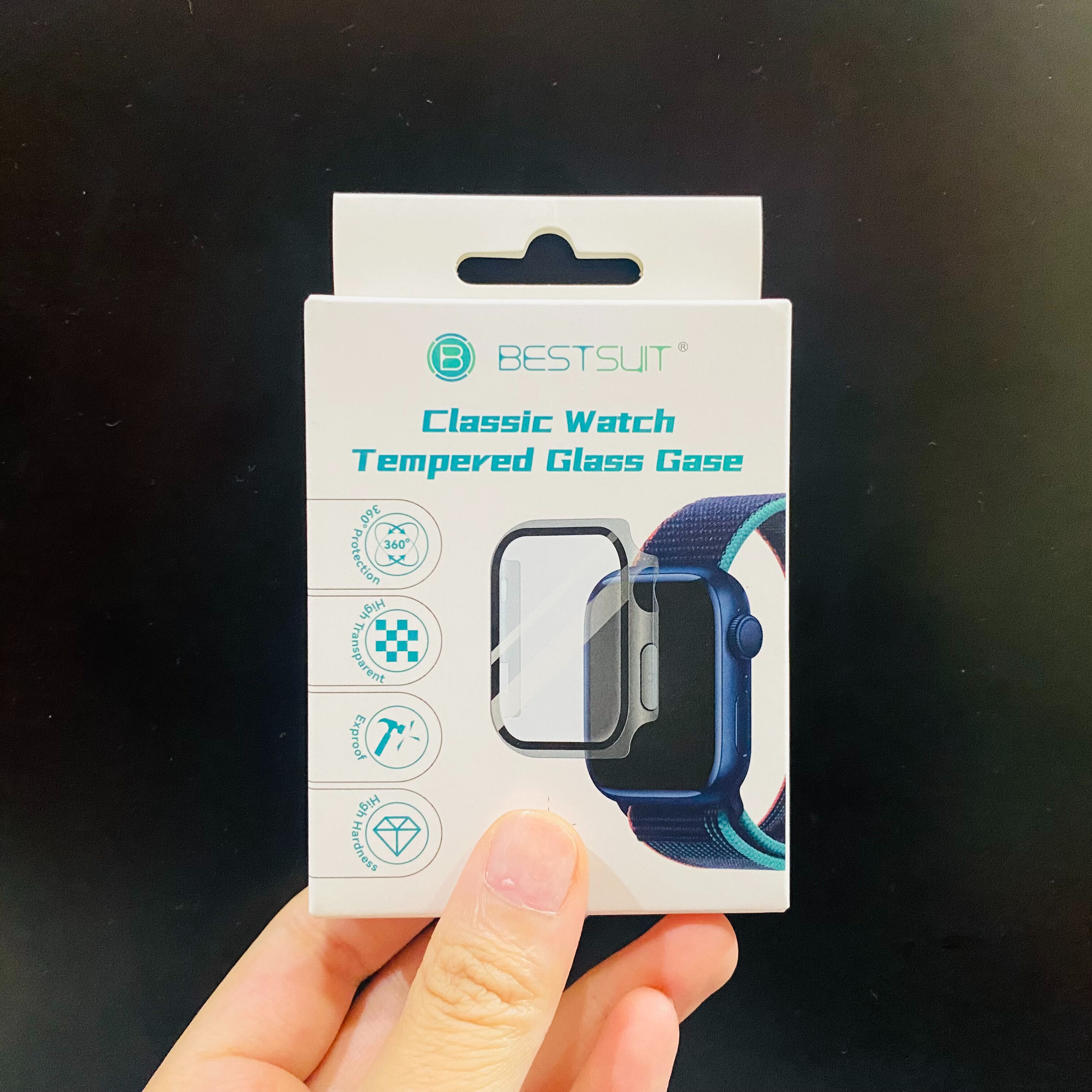 Buy China Wholesale Smart Watch Protective Pc Tempered Glass Case For ...