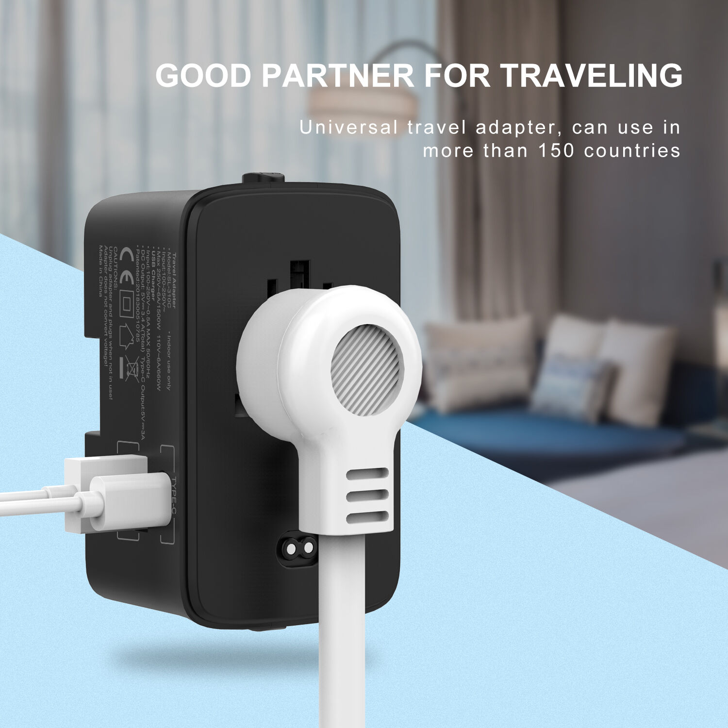 Buy Wholesale China Wall Power Travel Adaptor Multi Plug Universal ...