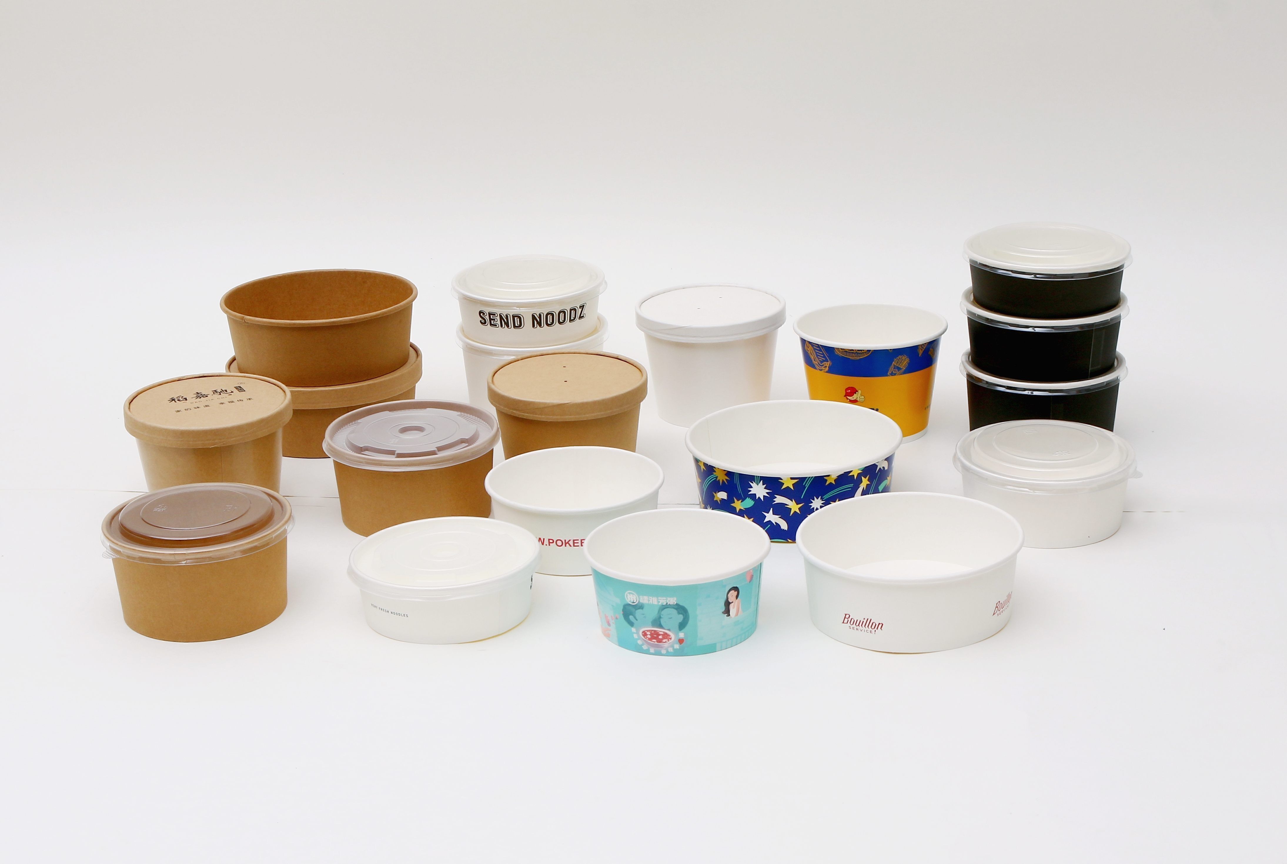 Buy Wholesale China Multi Compartments 4 Grids Kraft Paper Lunch Box ...