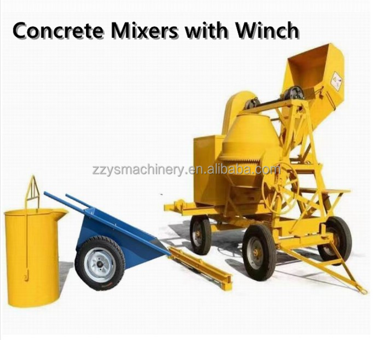 350 Liter Electric Drum Small Concrete Mixer Guangzhou Portable Hand ...
