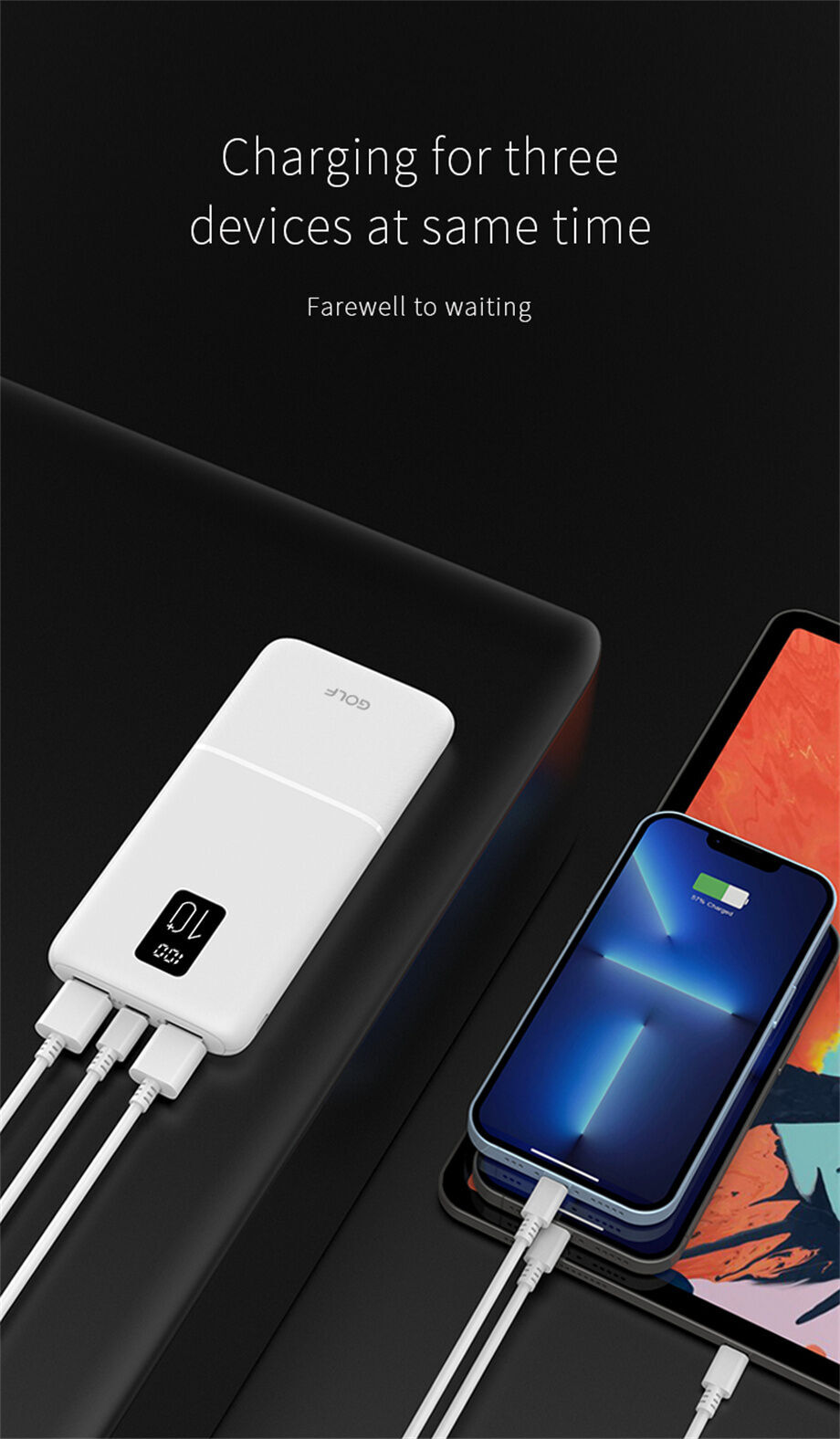 Buy Wholesale China 10000mah Power Bank Lcd Digital Display Li Polymer ...