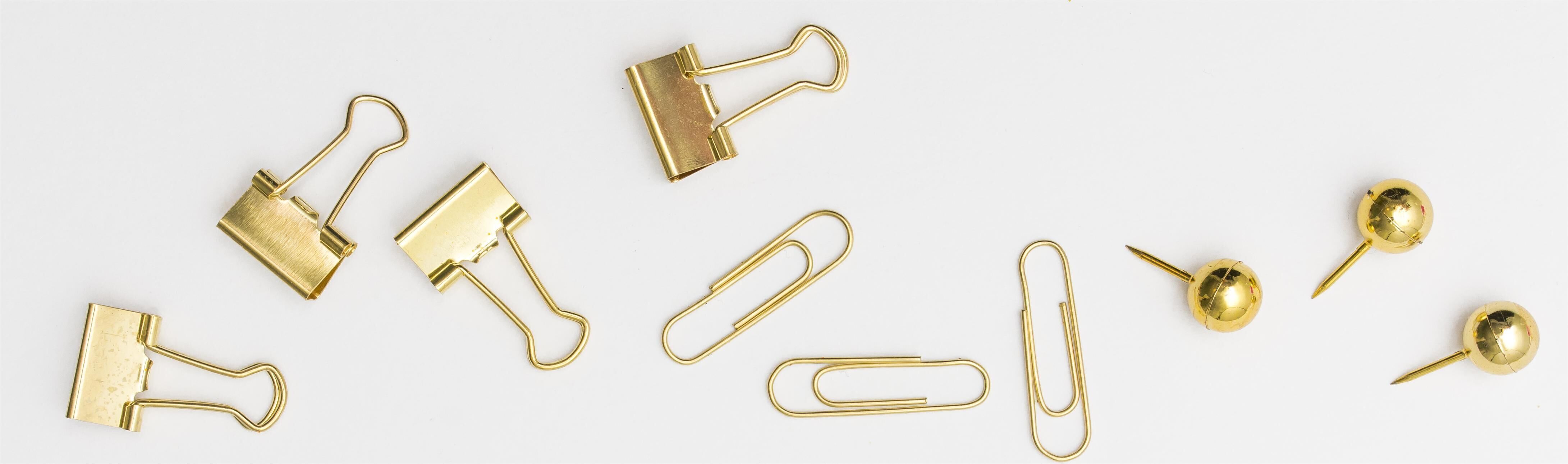 200pcs Medium Size Colored Paper Clips, Paperclips Assorted Colors ...