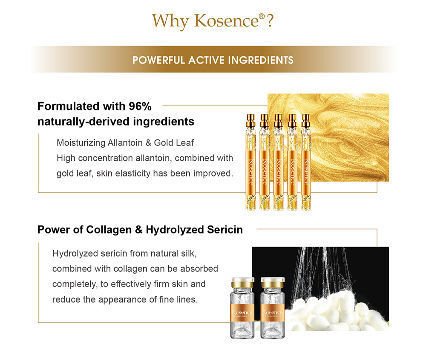 Buy Wholesale China Kosence Collagen 24k Thread Gold Protein Lifting ...