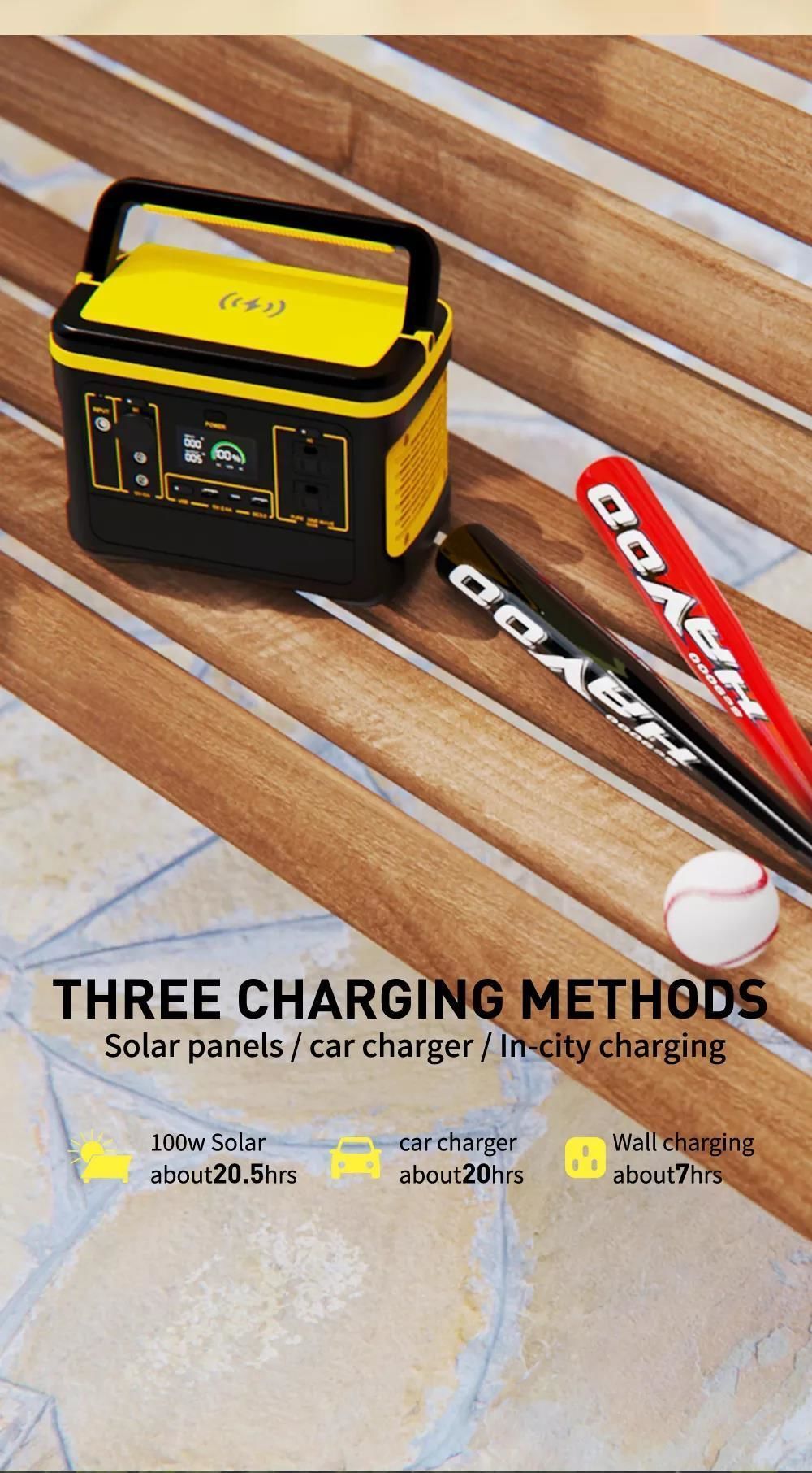 Buy Wholesale China Wholesale Camping Outdoor Lifepo4 600w Battery ...