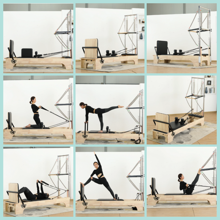 Buy Wholesale China Professional Pilates Five-set White Maple Oak ...