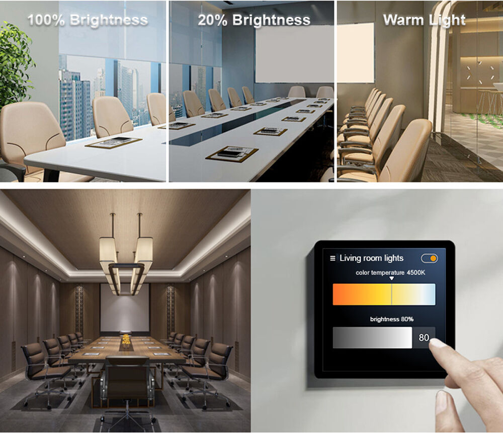 Buy Wholesale China Tuya 4 Inch Smart Home Central Control Panel Zigbee ...