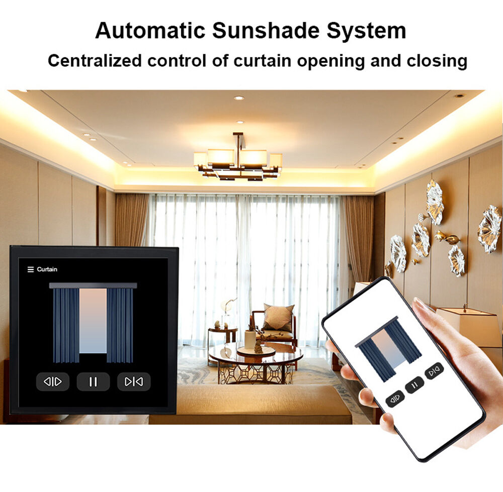 Buy Wholesale China Tuya 4 Inch Smart Home Central Control Panel Zigbee ...