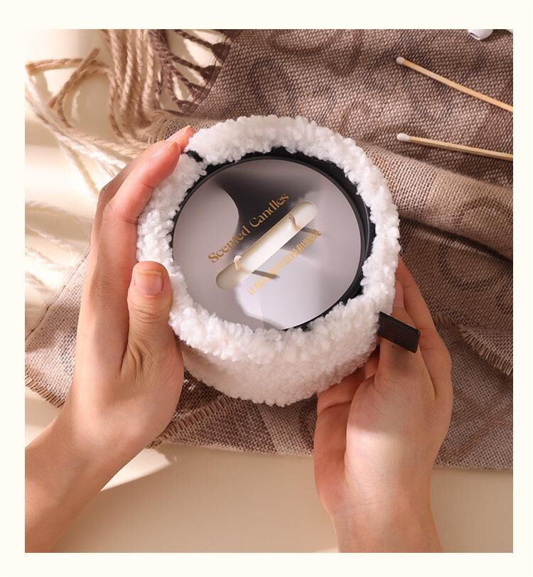 Winter Scented Candle Promotional Custom Sealed Plastic Opp Bag Cotton ...