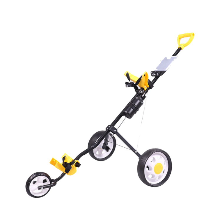 Factory Directly Supply Folding Golf Push Cart Three Wheels Golf ...