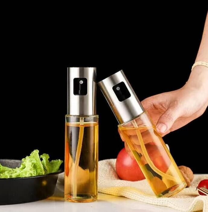 Buy Wholesale China Hot Selling Stainless Steel Olive Glass Spray Oil ...