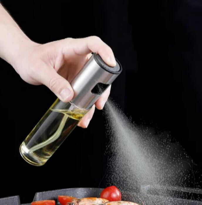 Buy Wholesale China Hot Selling Stainless Steel Olive Glass Spray Oil ...