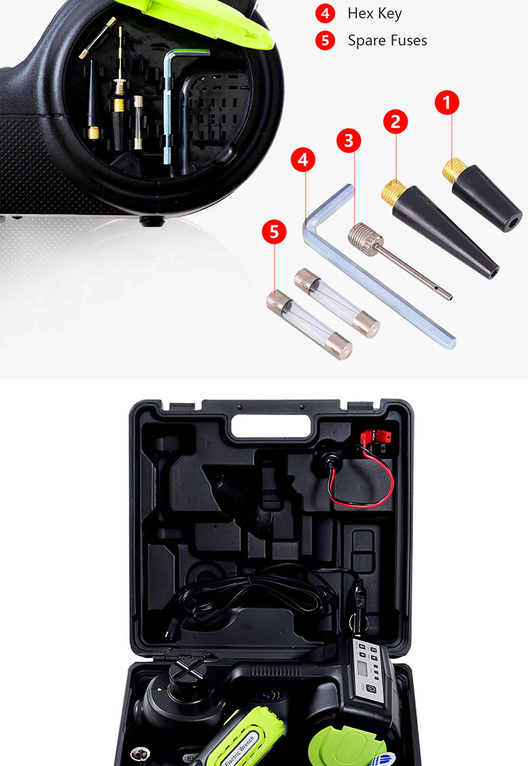 Buy Wholesale China 5t 3 In 1 Car Electric Hydraulic Jack With Impact ...