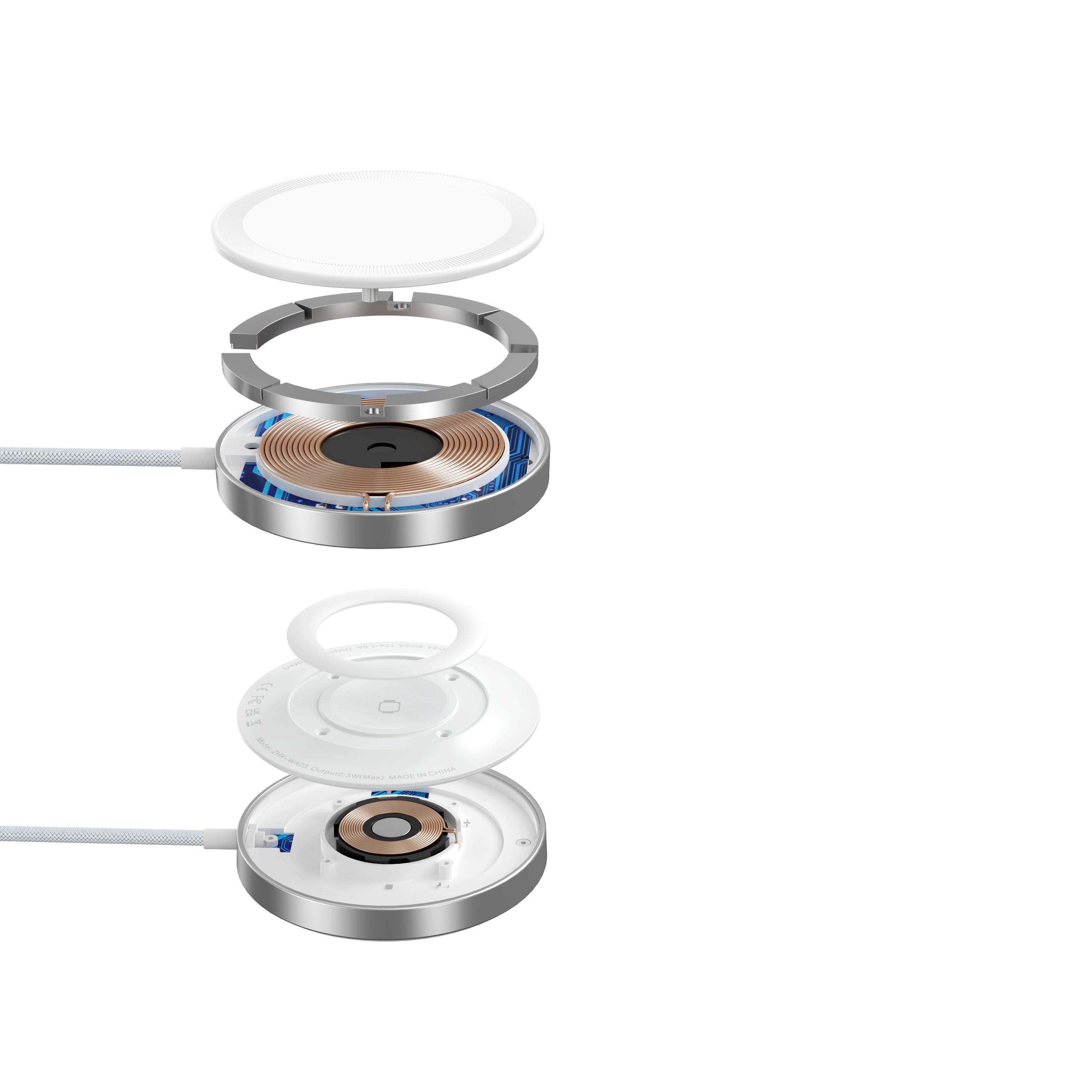 Buy Wholesale China Mini 3 In 1 Magnetic Wireless Charger, Charge ...