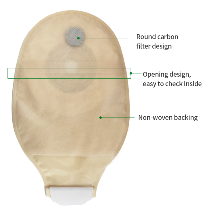 Adult One Piece Reusable Ostomy Pouching System Stoma Colostomy ...