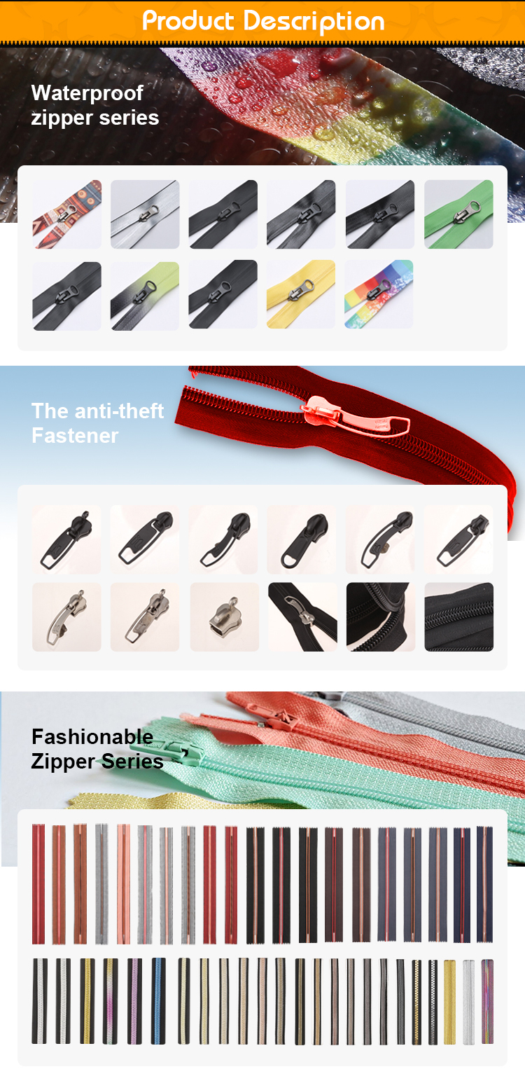 Buy Wholesale China Garment Custom 3# Nylon Invisible Zipper Recycled ...