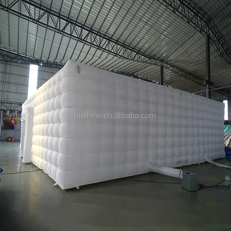 Factory Direct Sale Outdoor White Large Inflatable Show Cube Tent ...