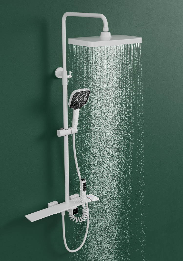 New Trend Design Modern Style Gun Metal Grey Color Water Saving ...