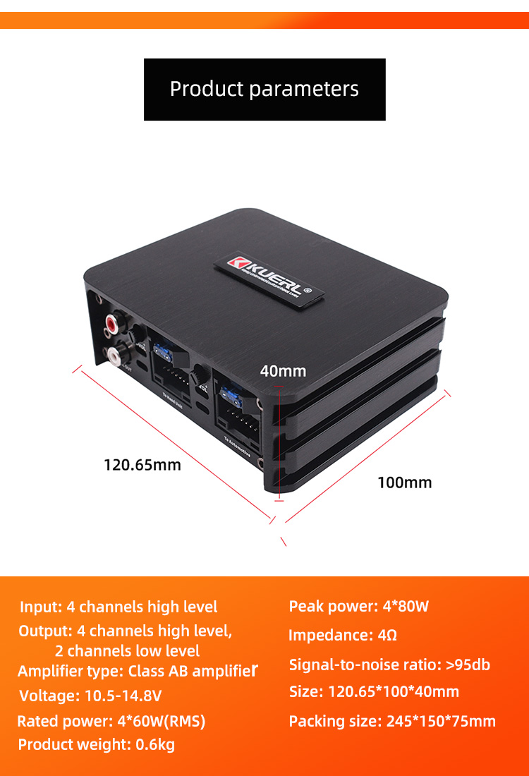 Buy Wholesale China New Product Car Audio Amplifier Processor 4 Way Dsp ...