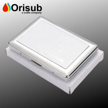 Blank Stainless Steel Sublimation Rectangular Cigarette Case With ...