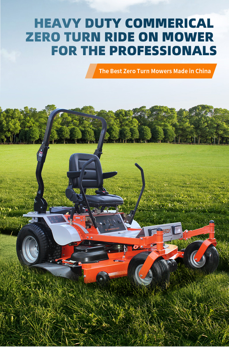 Exquisite Structure 62 Inch Zero Turn Ride On Mower Riding Lawn Mower ...