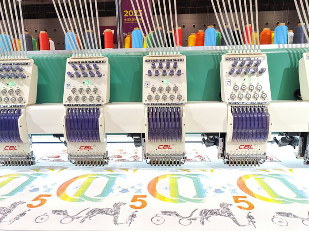 Buy Wholesale China Cbl New 20 Heads 9 Colors Flat Computer Embroidery ...